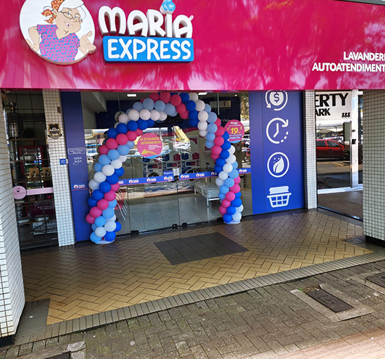 Maria Express – Lojas - Maria Lavadeira